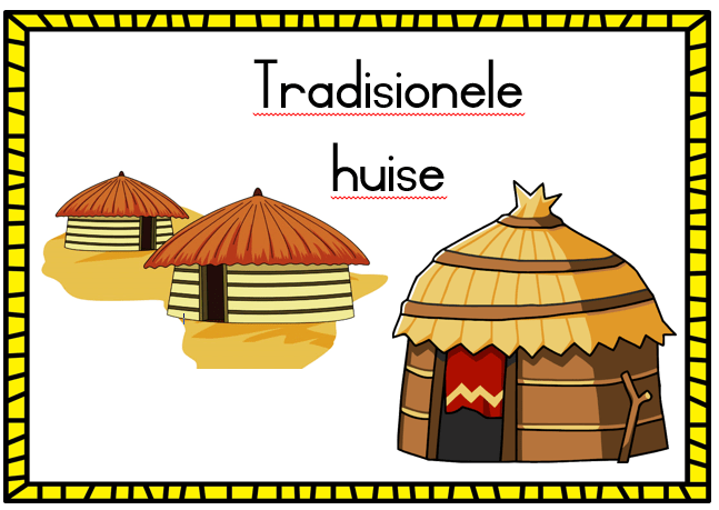 Tipe Huise Muurkaarte - Juffrou 911