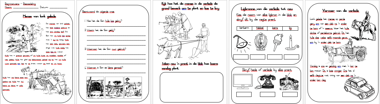 Besoedeling, Mense wat lank gelede geleef het - Juffrou 911