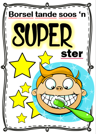 Tande muurkaarte + Werkkaarte - Juffrou 911