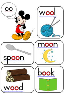 Common consonants, word families and vowels (MICKEY MOUSE THEME ...