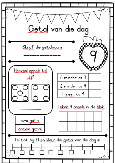 Getal van die dag 1-100 - Juffrou 911