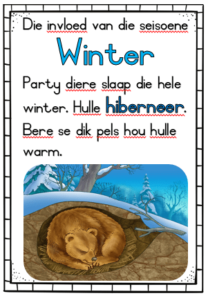 Graad 2 Lewensvaardigheid muurkaarte - Kwartaal 2 - Juffrou 911