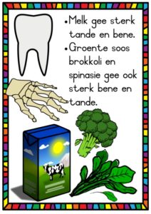 Voordele van groente, vrugte en melk - Juffrou 911