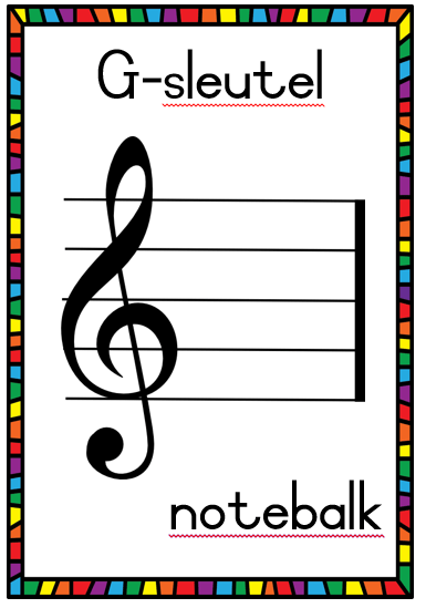 Tipes musiek en verskillende note - Juffrou 911