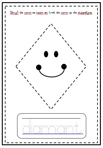 Vorm - Diamant werkkaarte - Juffrou 911
