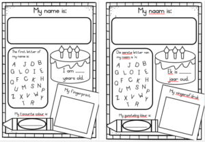 GRAAD R Dit is ek tema / GRADE R This is me theme - Juffrou 911