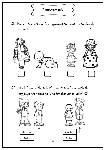 Grade 1 Mathematics assessment TERM 2 - Task 1 and 2 - Juffrou 911