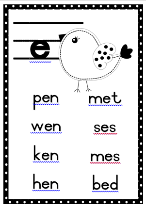 Voeltjies klanke - swart en wit + GRATIS Juffrou deur plakkaat ...