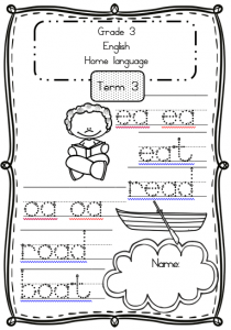- Grade 3 English Home Language - TERM 3 - Juffrou 911