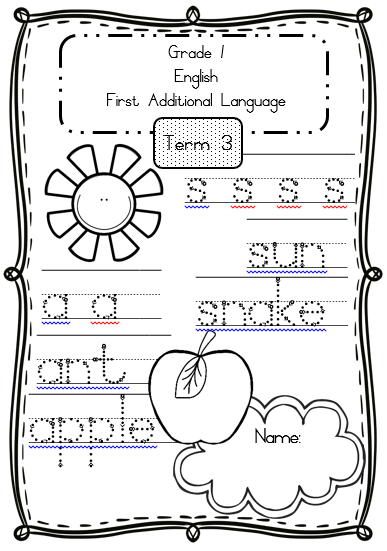 Grade 1 English First Additional Language TERM 3 Juffrou 911 grade-1-english-first-additional-language-term-3-juffrou-911