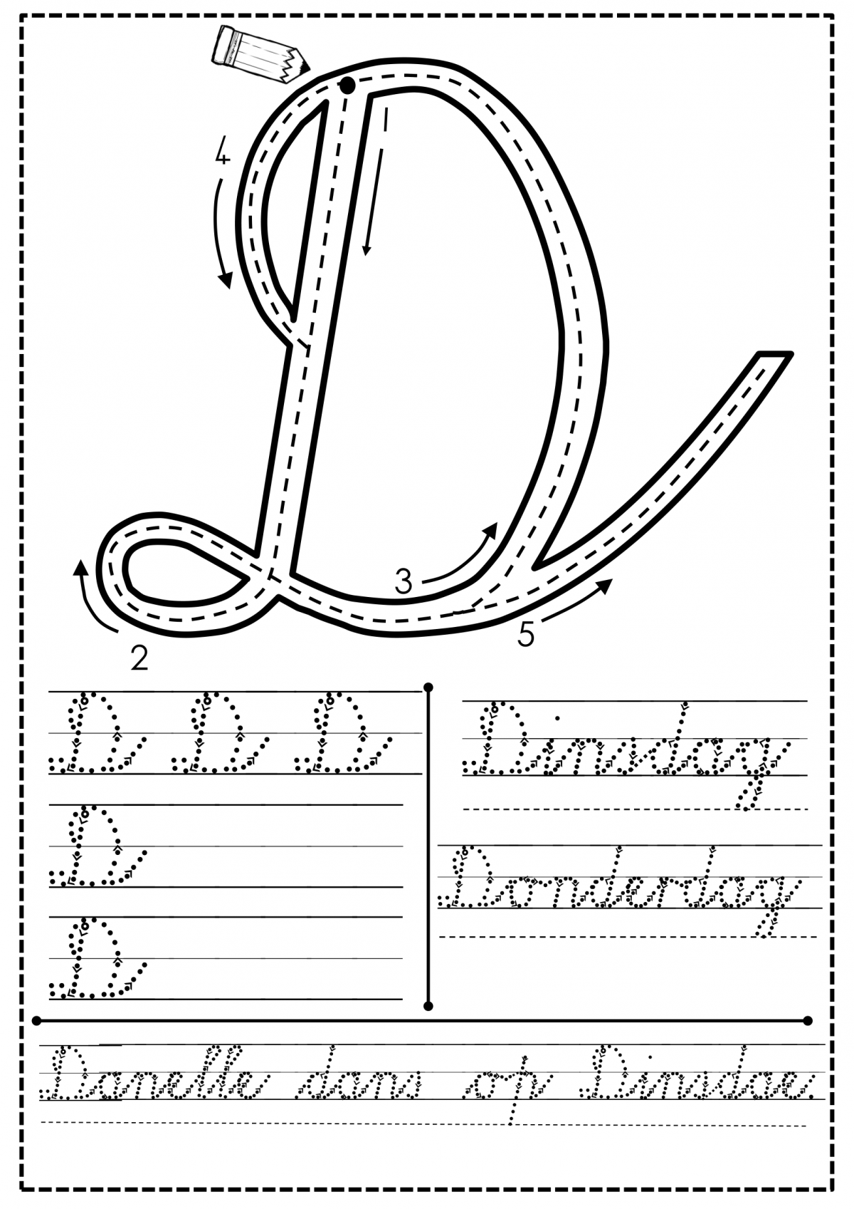 Lopende skrif werkboek - HOOFLETTERS A-Z - Juffrou 911