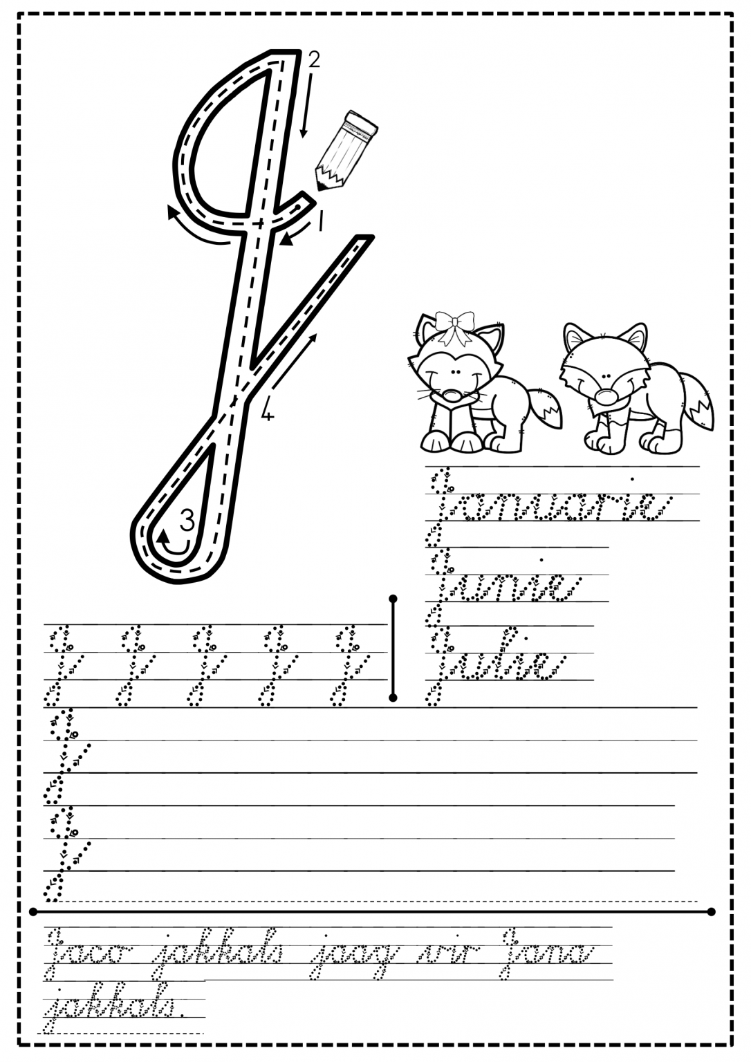 Lopende skrif werkboek - HOOFLETTERS A-Z - Juffrou 911