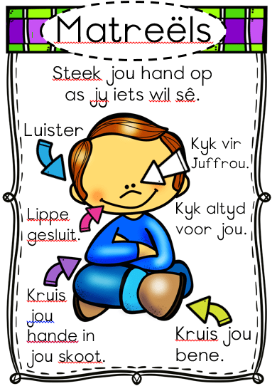 Matreels A4 plakkaat - Juffrou 911