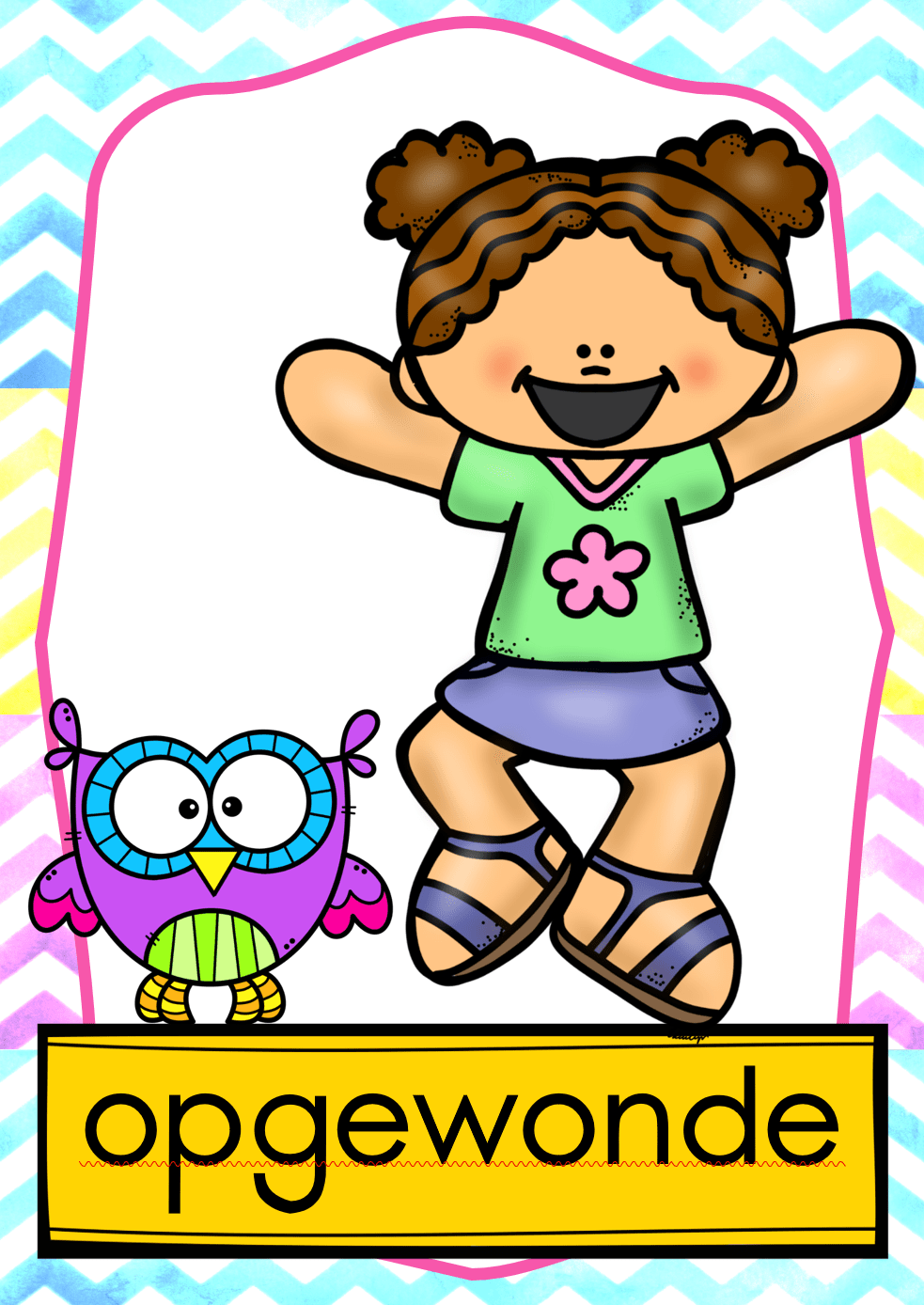 Uil emosies - A4 - Juffrou 911