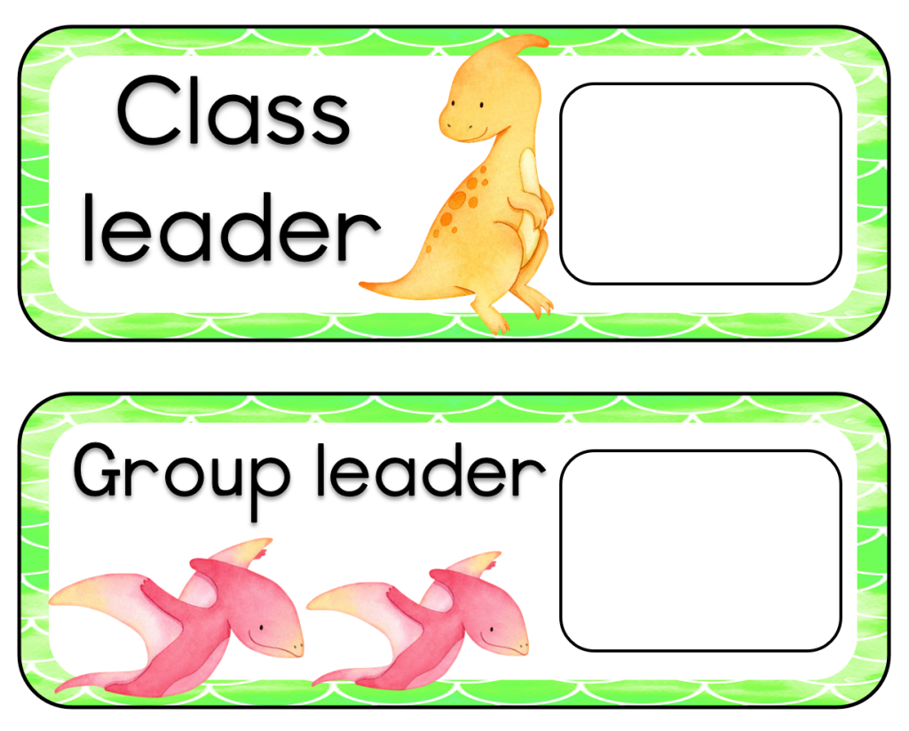 Dinosaur classroom theme - Juffrou 911