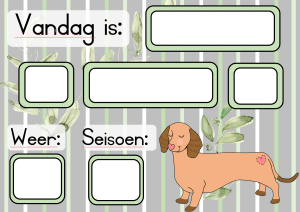 Worshond klaskamertema - Juffrou 911